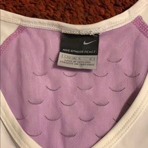 Nike | Tops | Nike Sphere React Vneck Scale Back Shirt Nwot | Poshmark